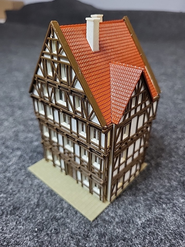 N SCALE VOLLMER #19521 3-STORY EUROPEAN - German Town House w/ Shop | eBay
