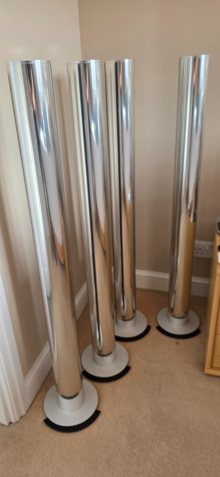 Bang & Olufsen B&O Beolab 11 subwoofer and 4x Beolab 6000 Speakers (Alu ...