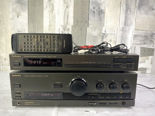 Technics 400 Watt Stereo Amplifier & Tuner w/Remote (SU-G90) | eBay