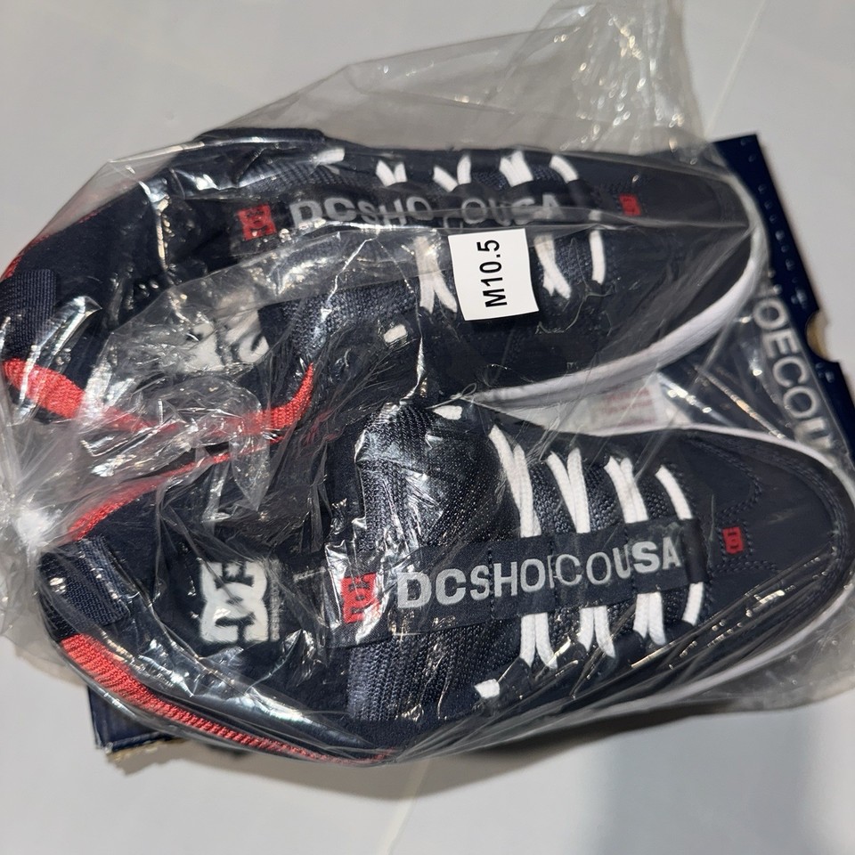 Rare DC Shoes Sample Lynx OG Navy Red White Size 10.5 Unreleased Skate ...
