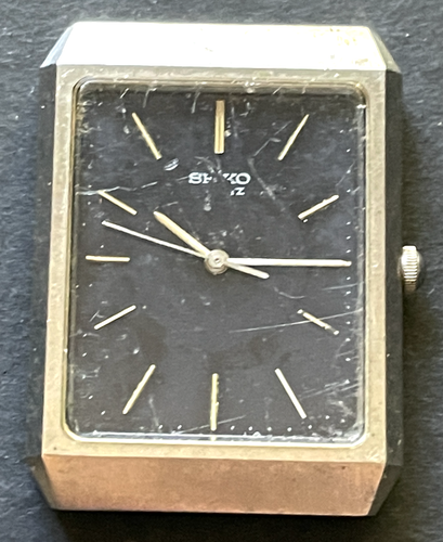 Seiko 7810-5029 Men's Watch Quartz Silver Case Parts/Repair Untested ...