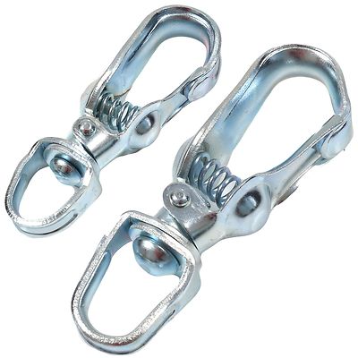 Heavy Duty Swivel Carabiner Clip Small-Large Anti Twist Spring Hook ...