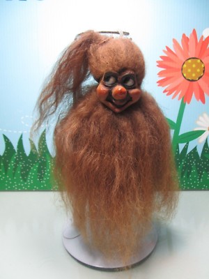 HANGING TROLL HEAD w/TAG (2) - 2" Fosse Troll - Excellent - Made in ...