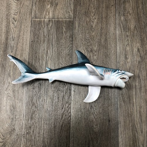 White Death Heavy Plastic Shark Toy - 55cm Long | eBay
