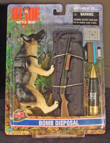 New GI Joe 12" K-9 Bomb Disposal Dog (2000) | eBay