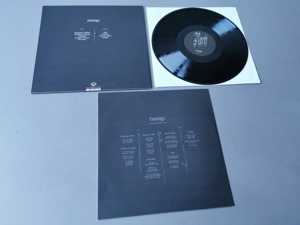 NORTT limited black Vinyl LP Endeligt (2018 Avantgarde Music Records ...
