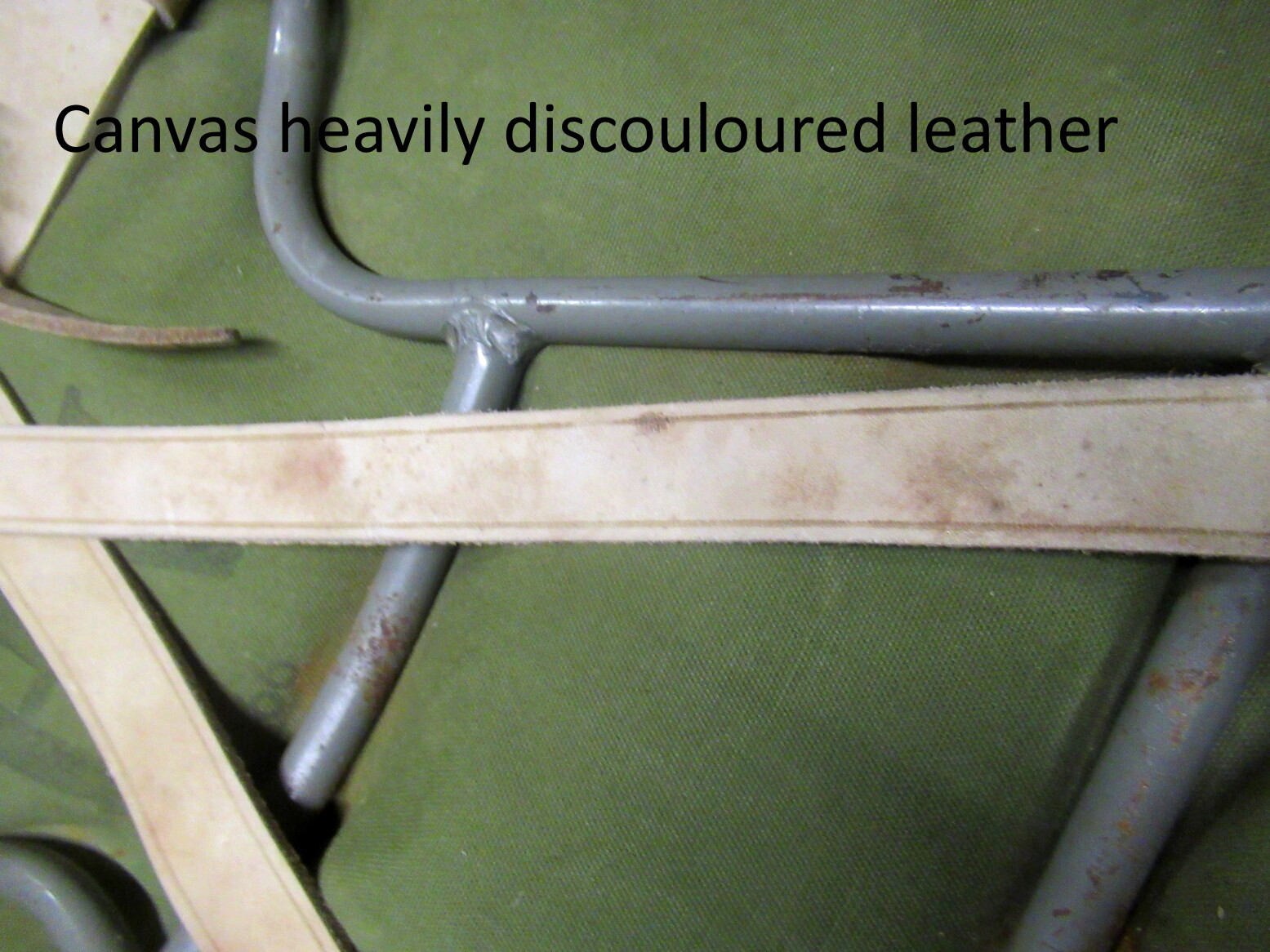 Authentic Norwegian army backpack military metal frame leather rucksack ...