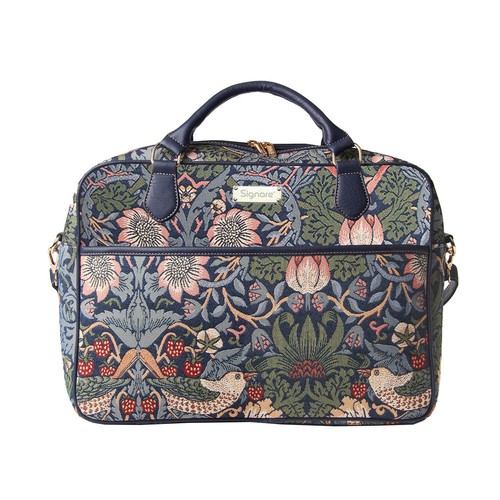 Signare Tapestry Blue Strawberry Thief Laptop bag Tablet Case | eBay