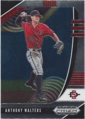 2020 Panini Prizm Draft Picks #PDP91 Anthony Walters Baseball Card | eBay