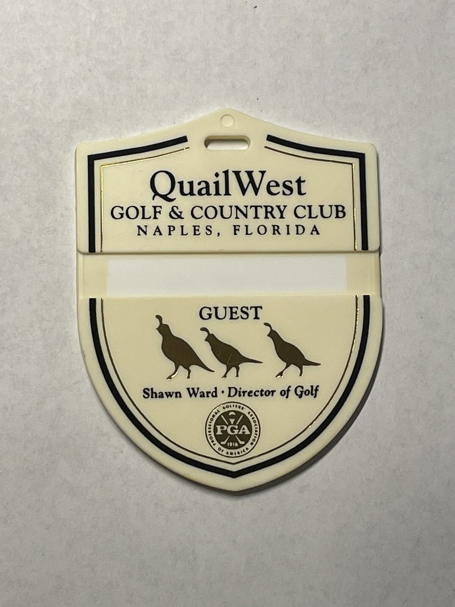 Quail West Naples Fl Logo A Pair Of Quails
