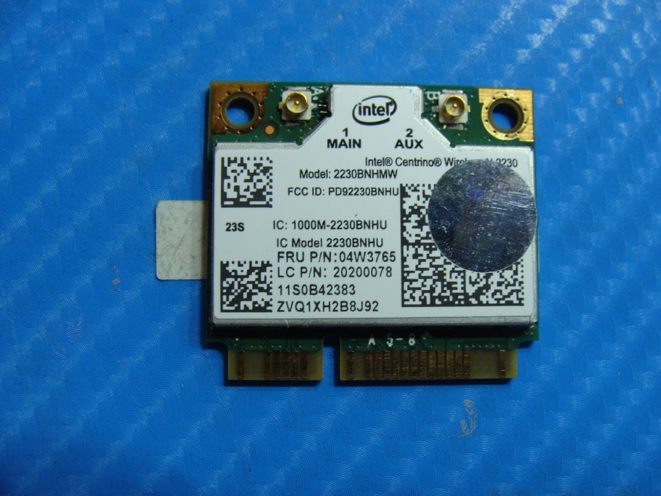 Lenovo IdeaPad 14” Y400 Genuine Laptop Wireless WiFi Card 2230BNHMW ...