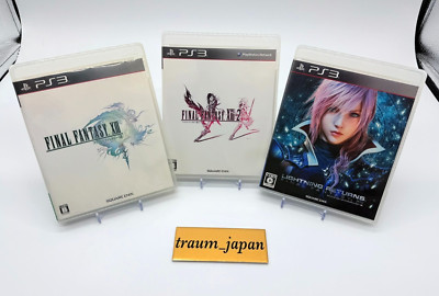 Final Fantasy XIII XIII-2 XIII-3 Lightning Returns ff13 Complete Set of ...