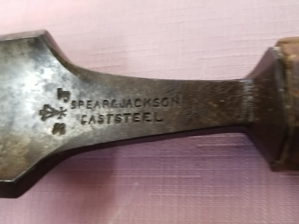 Vintage Antique Spear & Jackson Gouge Chisel 8" × 2" blade, 17 ...
