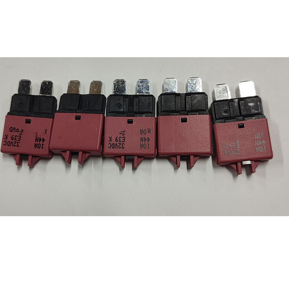 5-30A Car Manual Circuit Breaker Blade Fuse 28VDC Resettable For Boat ...