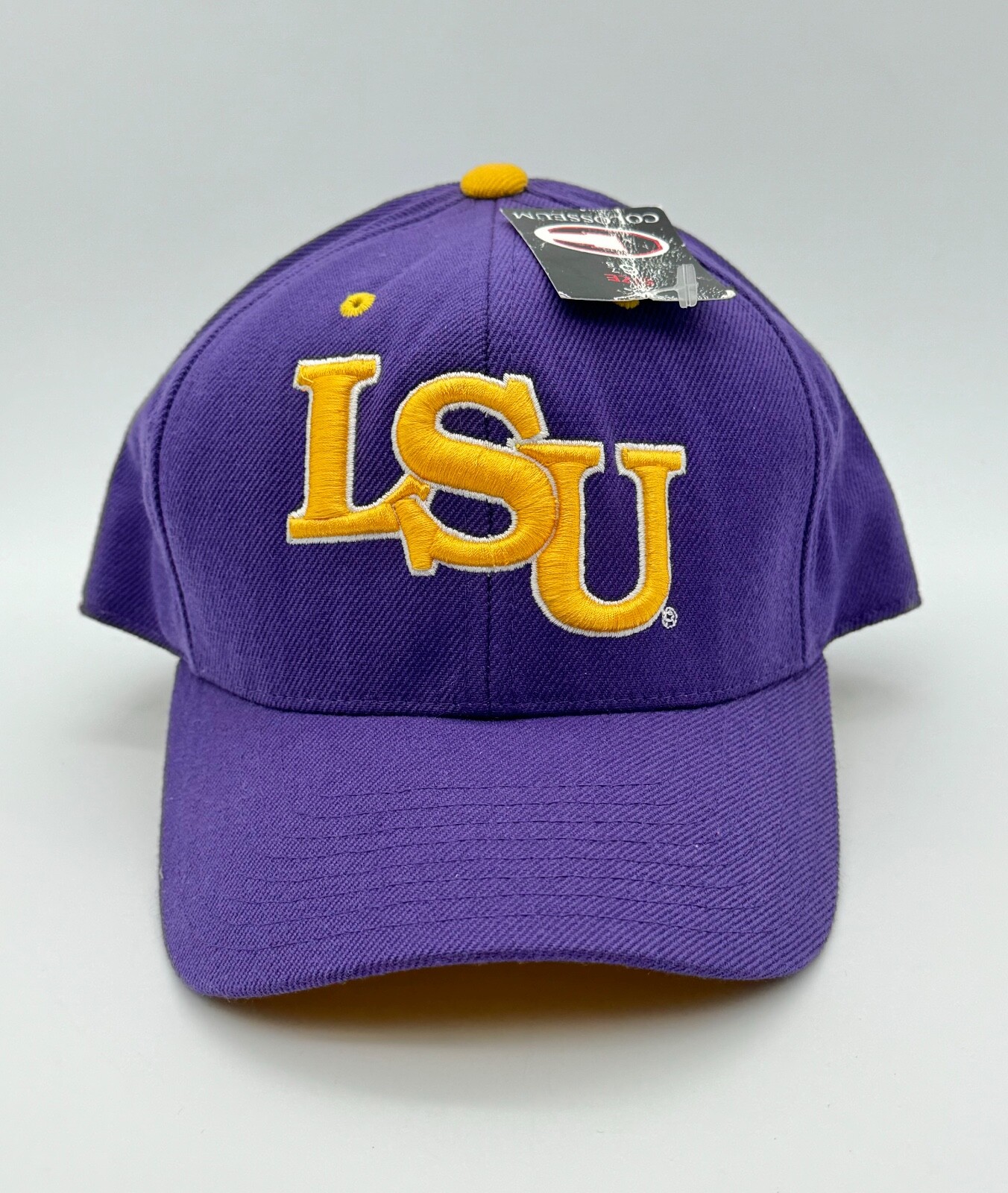 LSU Tigers NCAA Vtg Louisiana Fitted Script Sports Hat Baseball Cap 7 ...