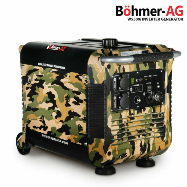 Böhmer-AG W5500i 3000W Inverter Generator for sale online | eBay