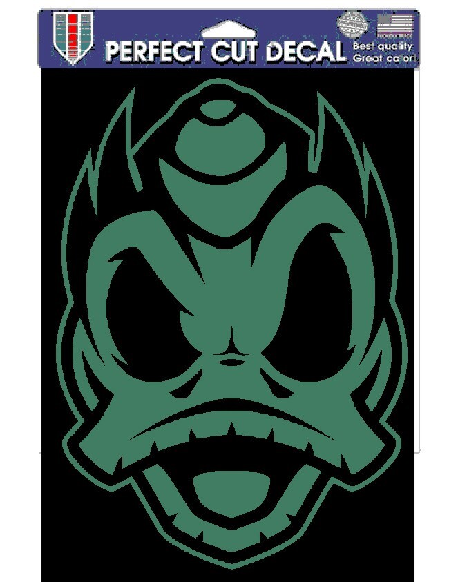 Oregon Fighting Duck Logo Oregon Ducks Combat Duck Decal Sticker Die