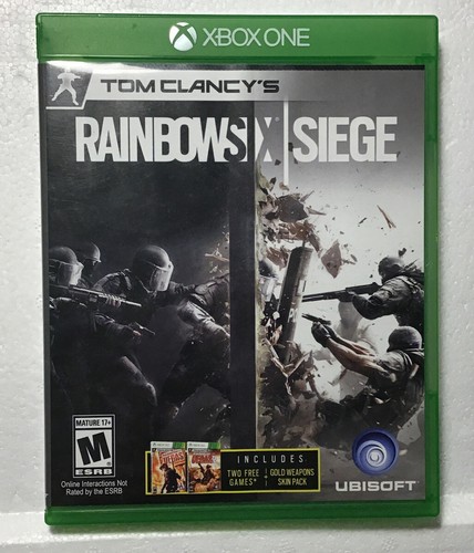 Tom Clancy's Rainbow Six Siege Xbox One Ser X BACKWARD COMPATIBLE #38 ...
