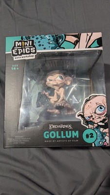 WETA Workshop The Lord of the Rings Mini Epics Gollum Vinyl Figure NEW ...