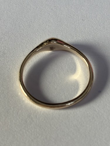 James Avery Droplet Stackable Ring 14K Yellow Gold Size 7.5 | eBay