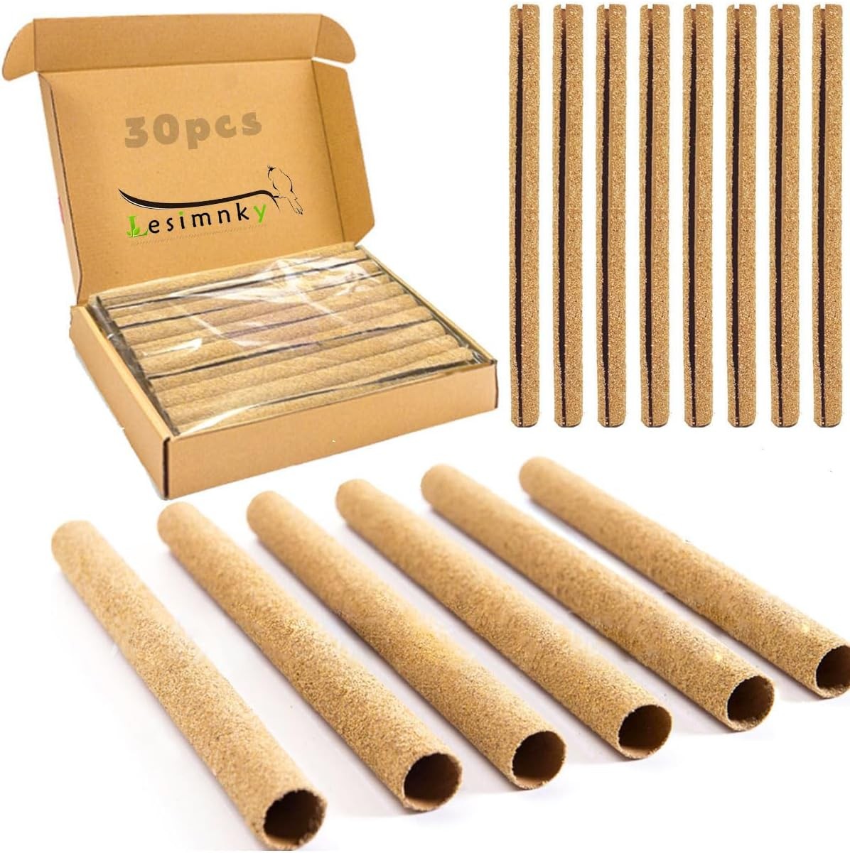 30PCS Sand Perch Covers for Bird Cage Sandpaper for Small Birds | eBay