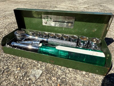 Vintage SK Ratchet Set 40970 With Metal Case | eBay