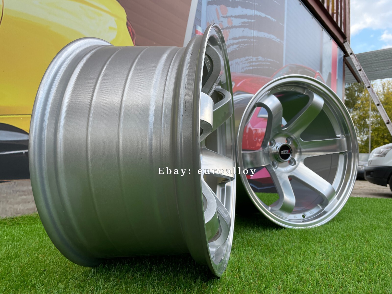 4 x 17 Inch 4x100 AVID AV-06 Style Concave Silver Wheels: Fits For BMW ...