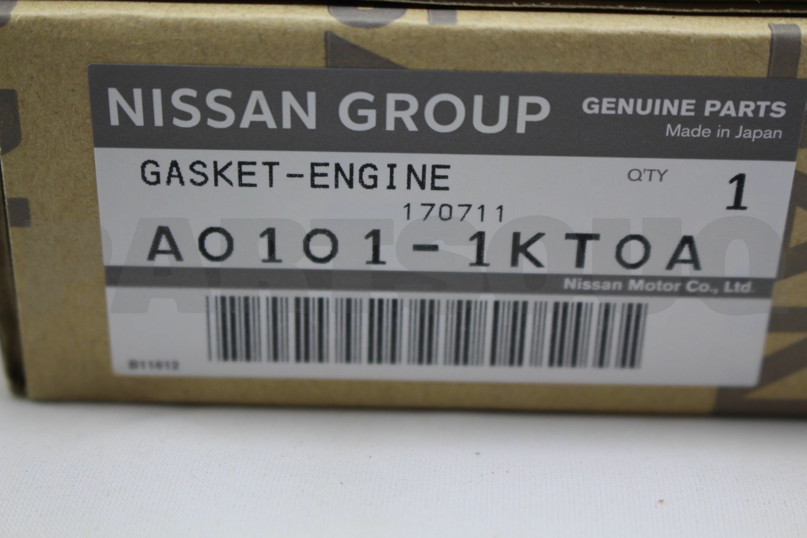 A01011KT0A Genuine Nissan GASKET KIT-ENGINE REPAIR A0101-1KT0A | eBay