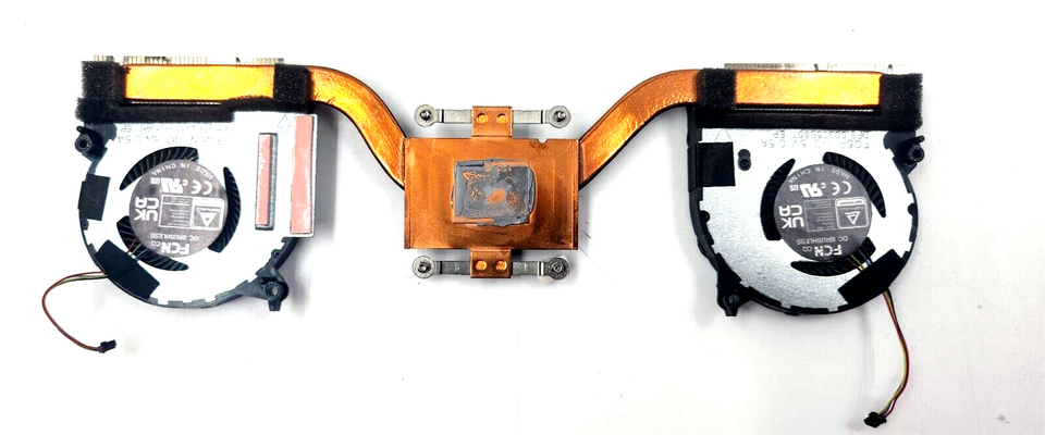 OEM Genuine Asus ROG Ally Heatsink & Right / Left Fan Thermal Cooling ...