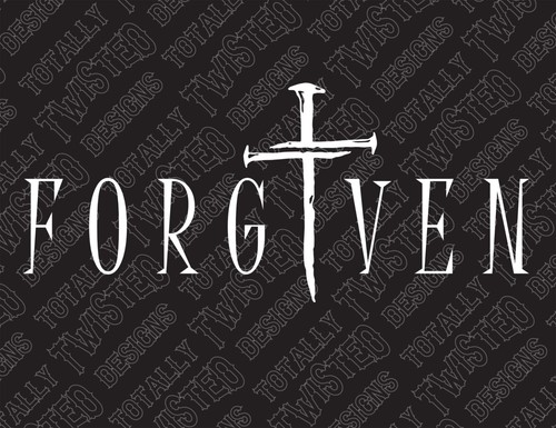 Forgiven Cross of Nails Christian vinyl decal sticker Car Truck ...