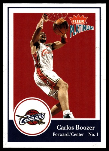 2003-04 Fleer Platinum #26 Carlos Boozer Cleveland Cavaliers | eBay