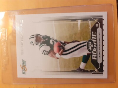 2006 Score Leon Washington Rookie 336 Serial Numberd | eBay