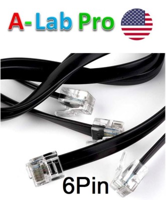 RJ25 Cable for Electronic Modules, 35 cm (4Pcs) 6p6c 6 pin | eBay