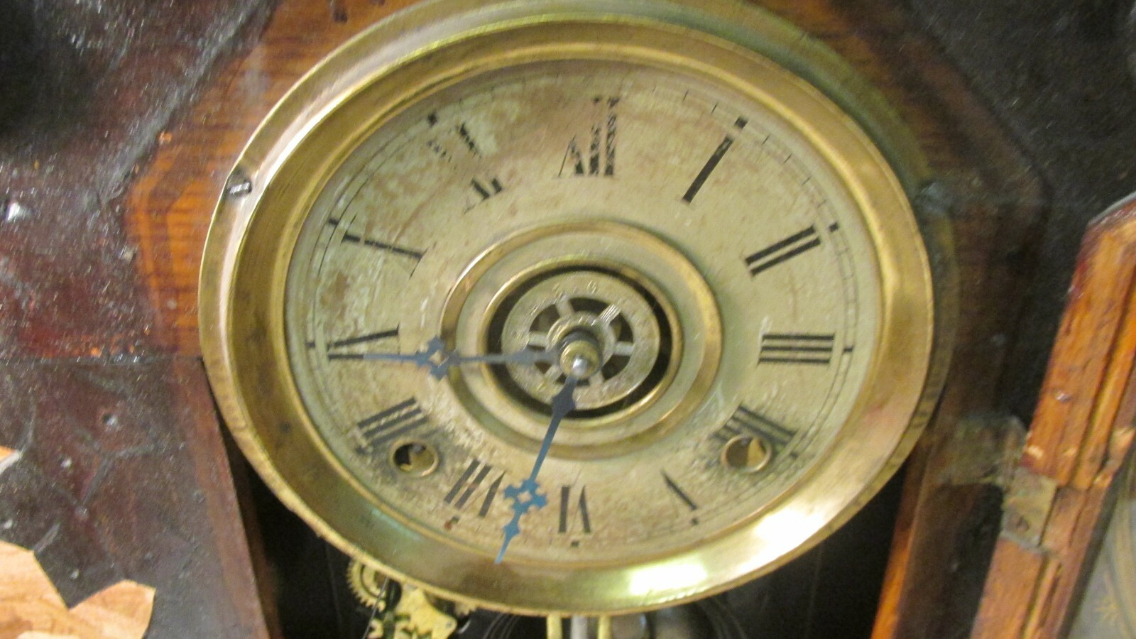 Antique Gilbert Hawk Kitchen Clock | eBay