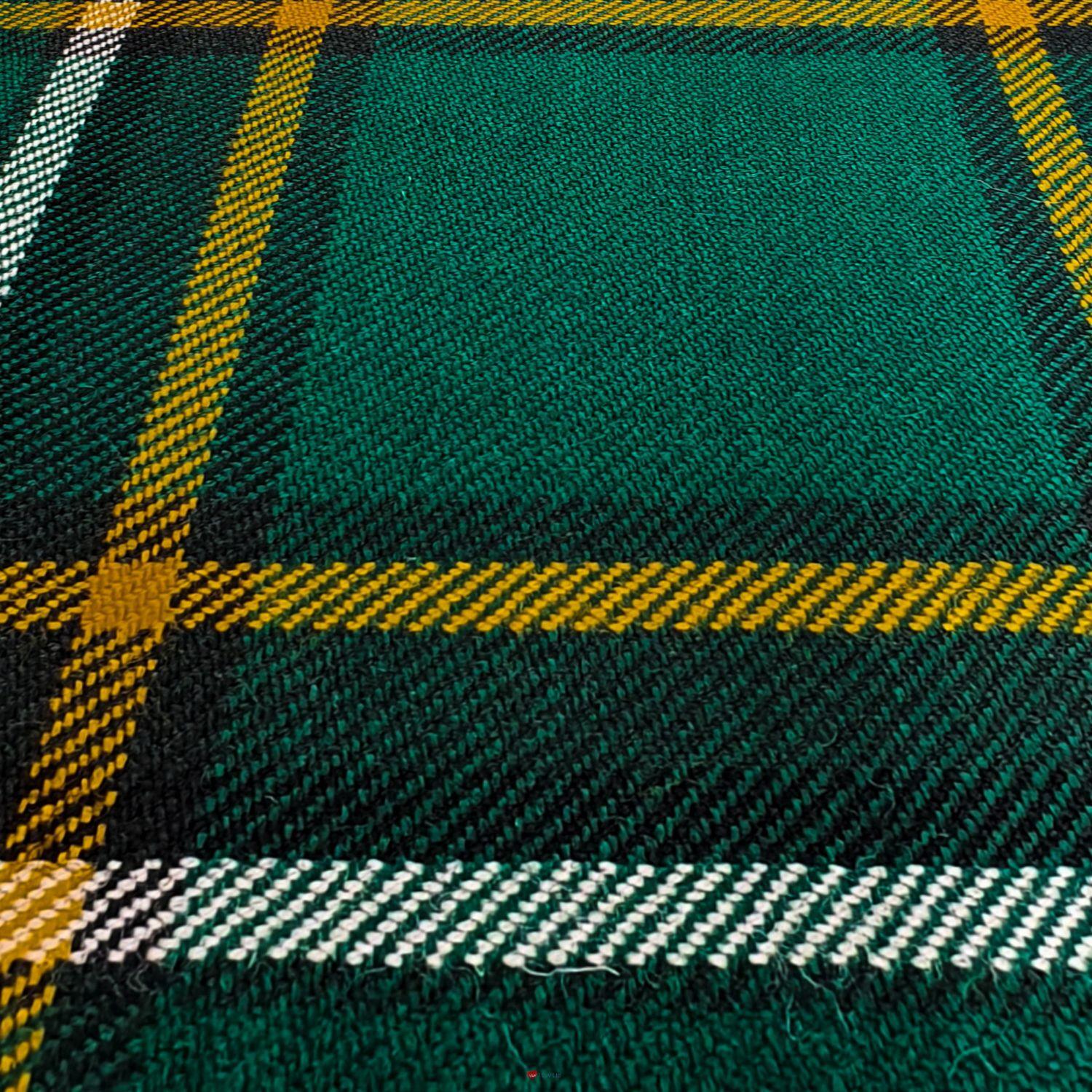 Irish Tartan Fabric Material Medium Weight Irish National Plaid New ...