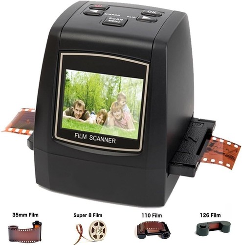 DIGITNOW! 22MP Film & Slide Scanner All-in-1, Super 8 Film,110/126 Film ...