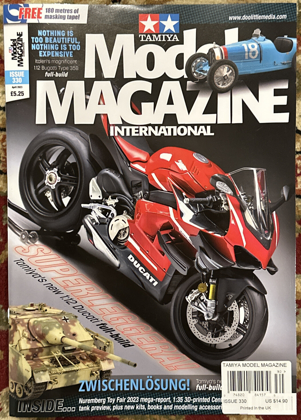 Tamiya Model Magazine International April 2023 UK Issue 330 | eBay