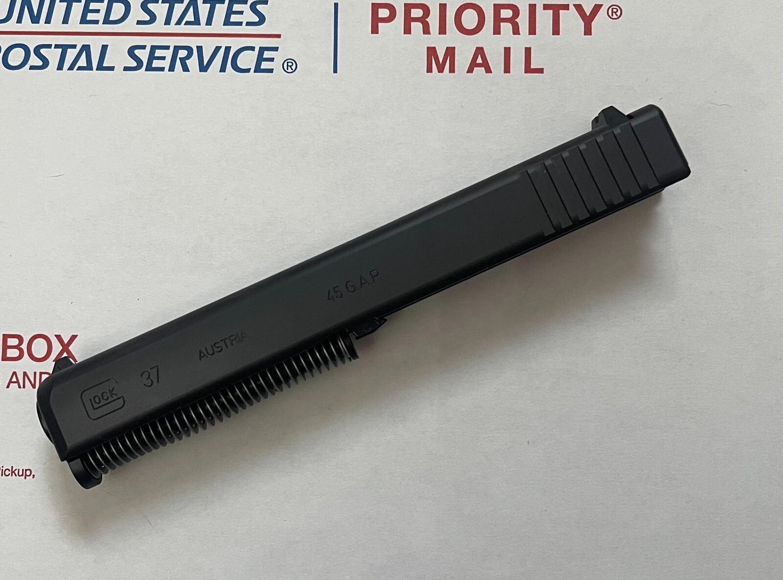 Glock 37 NEW OEM Complete Slide Assembly P80 .45 GAP Gen3 Fits Gen-1-2 ...