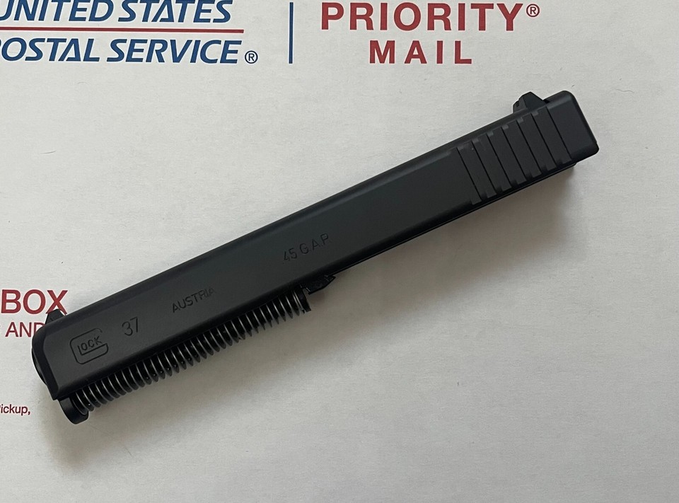 Glock 37 NEW OEM Complete Slide Assembly P80 .45 GAP Gen3 Fits Gen-1-2 ...