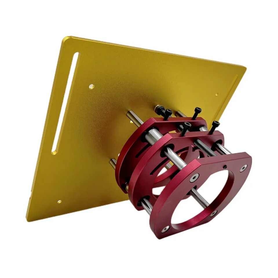 Router Lift Kit W/ Aluminum Router Plate for 65mm Diameter Motor ...