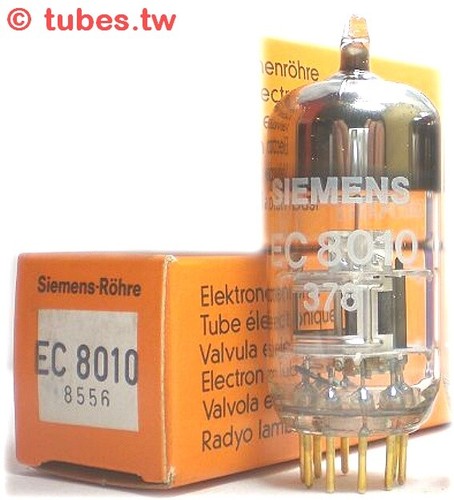 Siemens EC8010 =8556,gold pin,super driver tube for 300B,PX25,2A3,AD1 ...