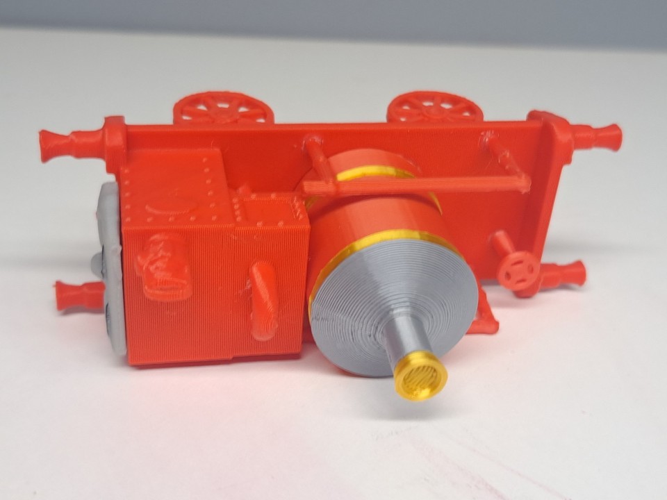 Custom 3D Printed Glynn Fits Thomas Trackmaster Tracks Freewheeling No ...