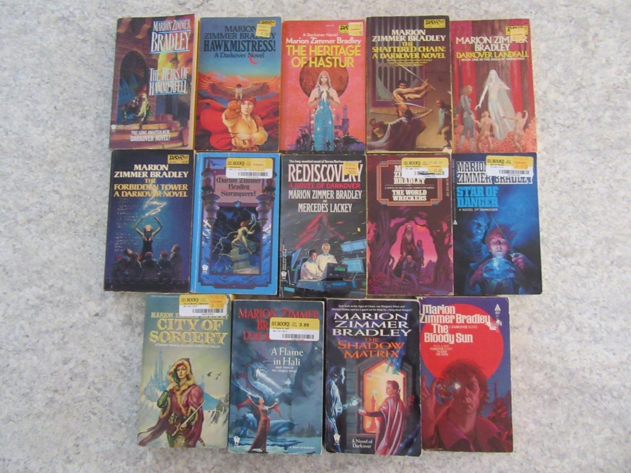 BIG Lot (14) MARION ZIMMER BRADLEY Vintage Science Fiction Books ...