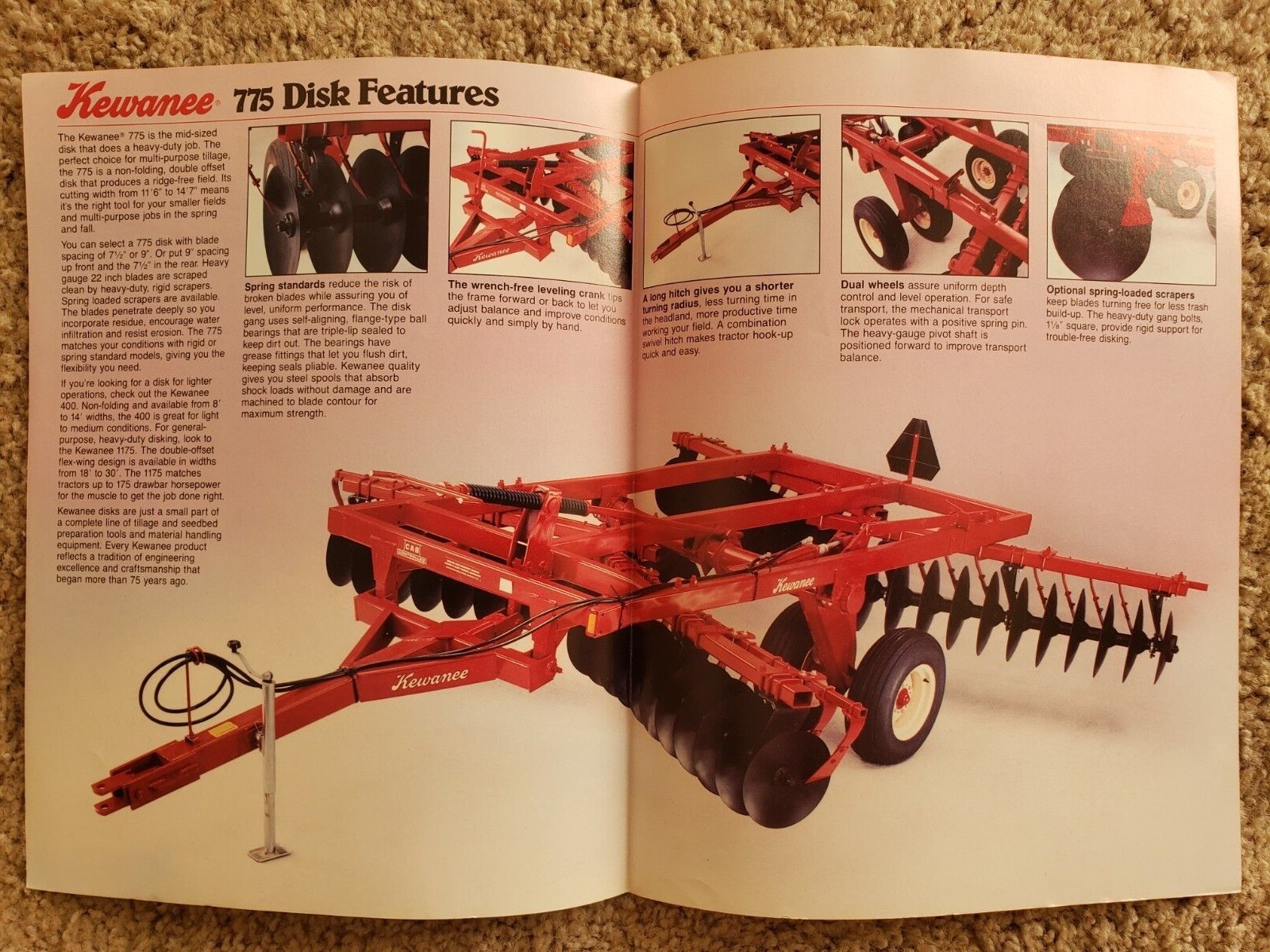 Kewanee 775 Disk Sales Brochure H | eBay