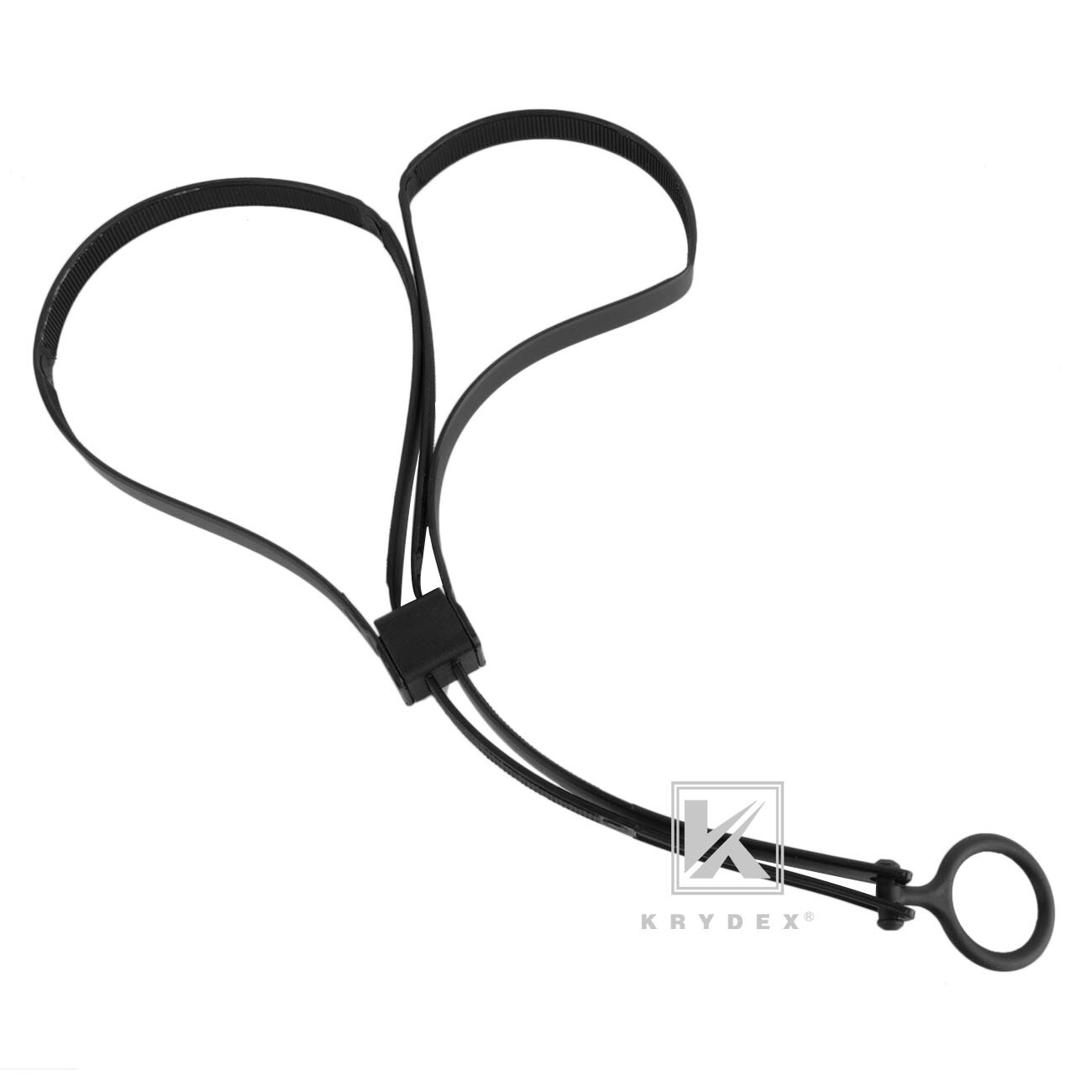 KRYDEX 3 PCS Tactical Tri-fold Disposable Restraints Plastic Handcuffs ...