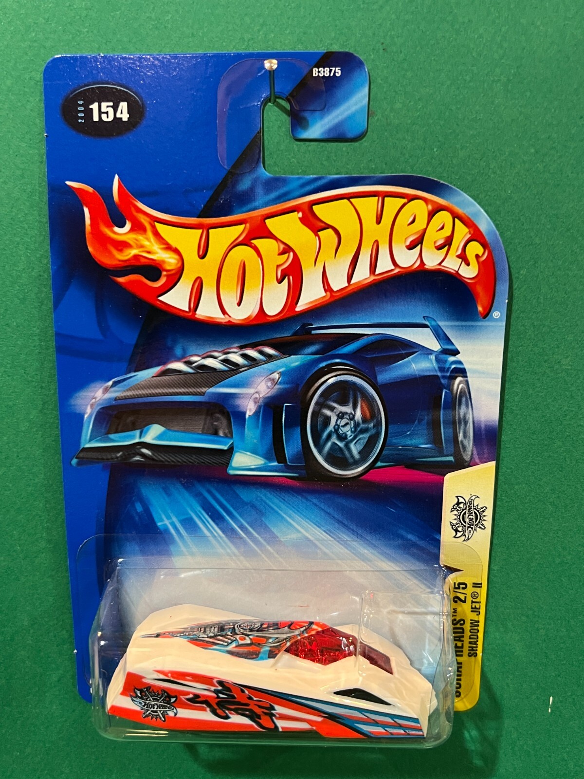 Hot Wheels '04 Scrapheads Shadow Jet II 1/64 Diecast Mint on Card BX9 ...
