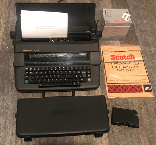Sharp PA-3110 II Portable Electronic Typewriter Professionally Serviced ...