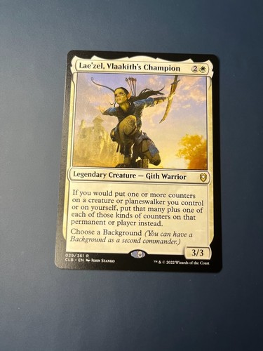 1x LAE'ZEL, VLAAKITH'S CHAMPION - Baldur's Gate - MTG - Magic the ...