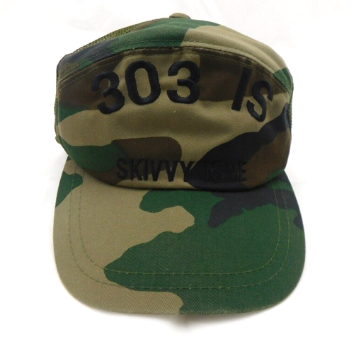 303 IS Skivvy Nine Baseball Snapback Hat Cap Osan USAF Air Base South ...