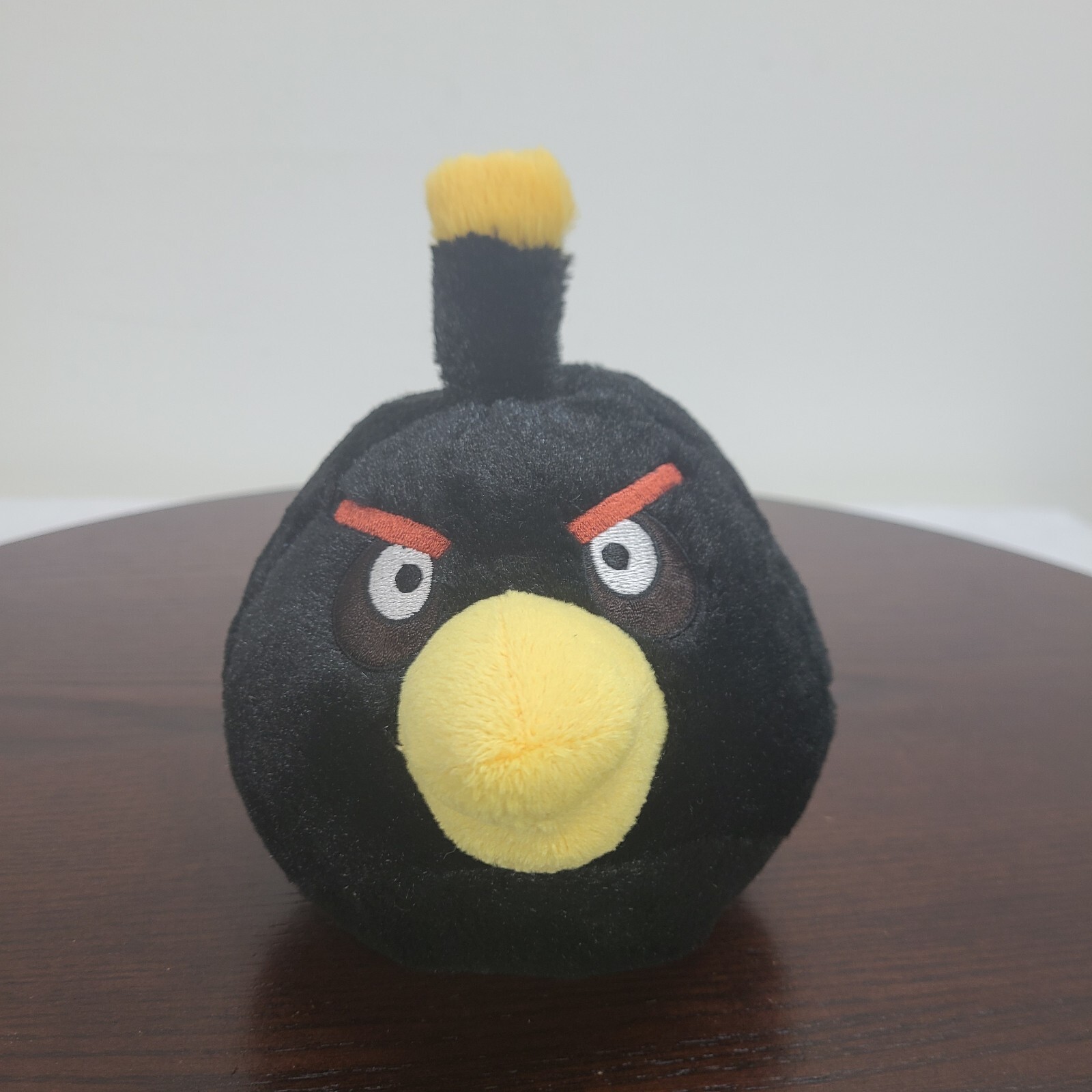 Commonwealth Angry Birds Bomb Plush 5" Black Stuffed Animal Toy No ...